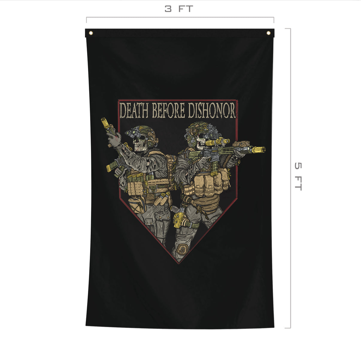 Death Before Dishonor Flag – Phaselineco