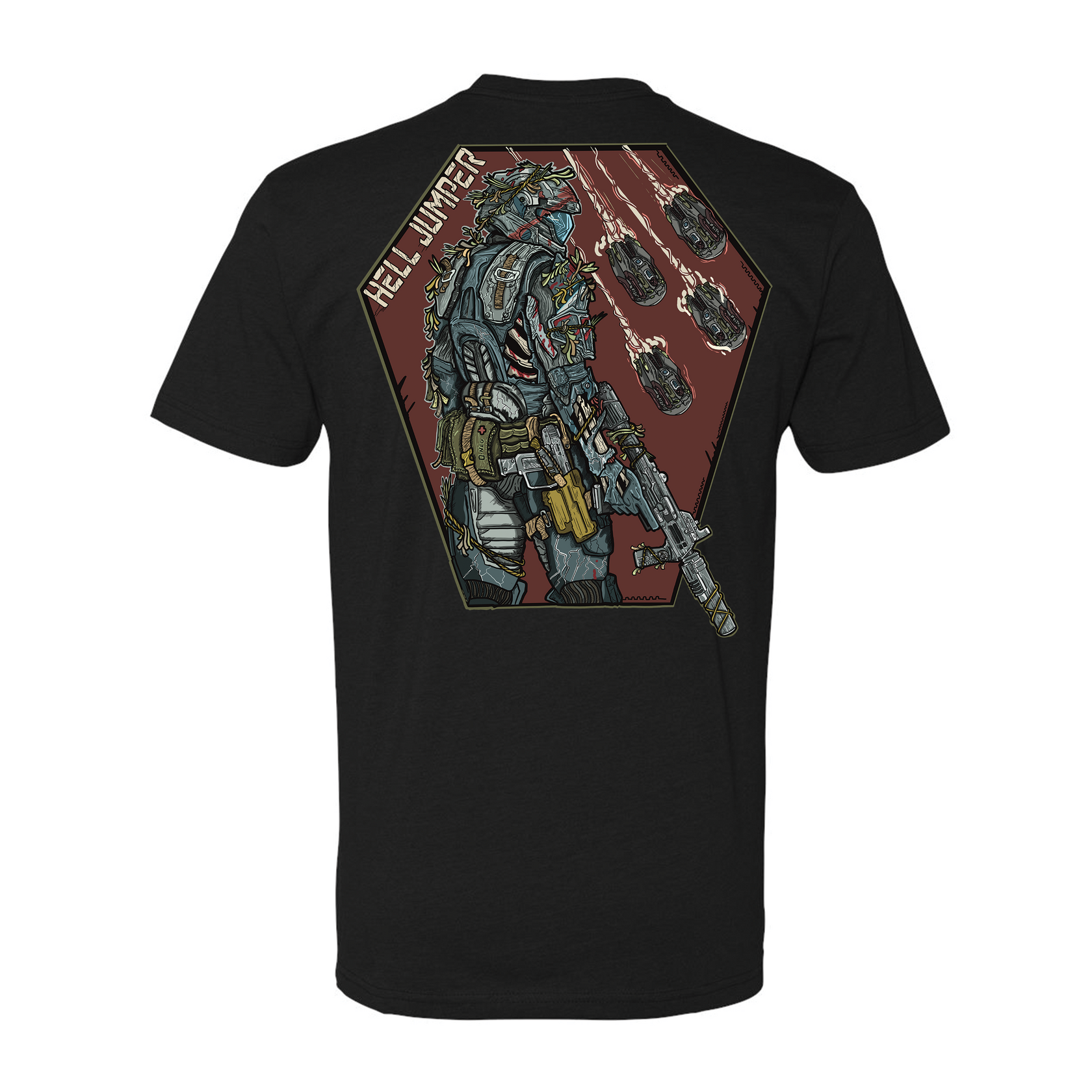 Hell Jumper Tee – Phaselineco