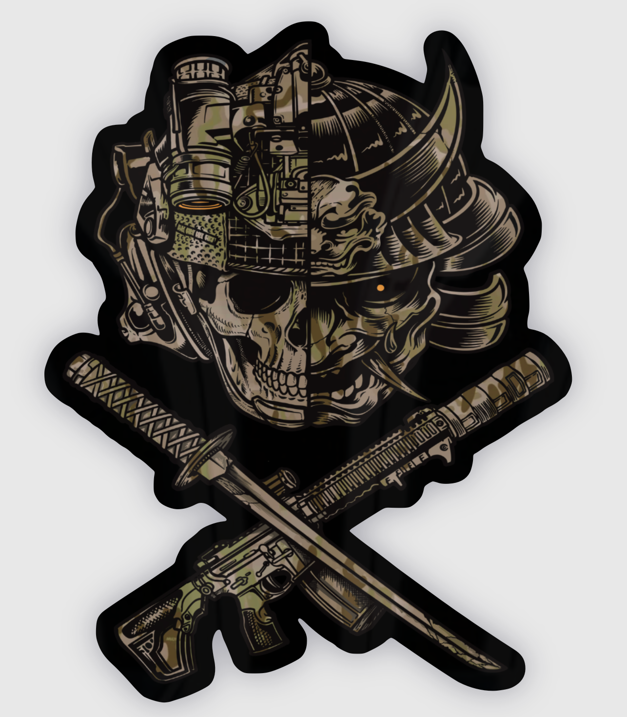 Warrior Spirit Sticker – Phaselineco