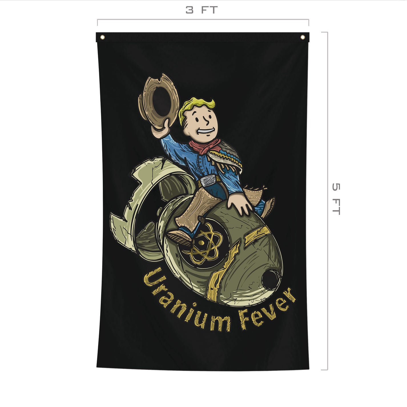 Uranium Fever Flag – Phaselineco