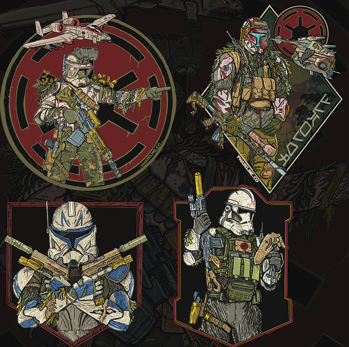 Clone Wars Sticker Pack – Phaselineco