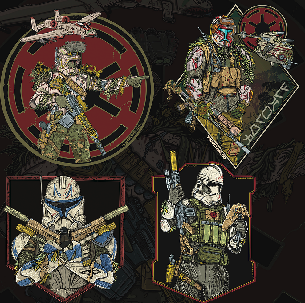 Clone Wars Sticker Pack – Phaselineco